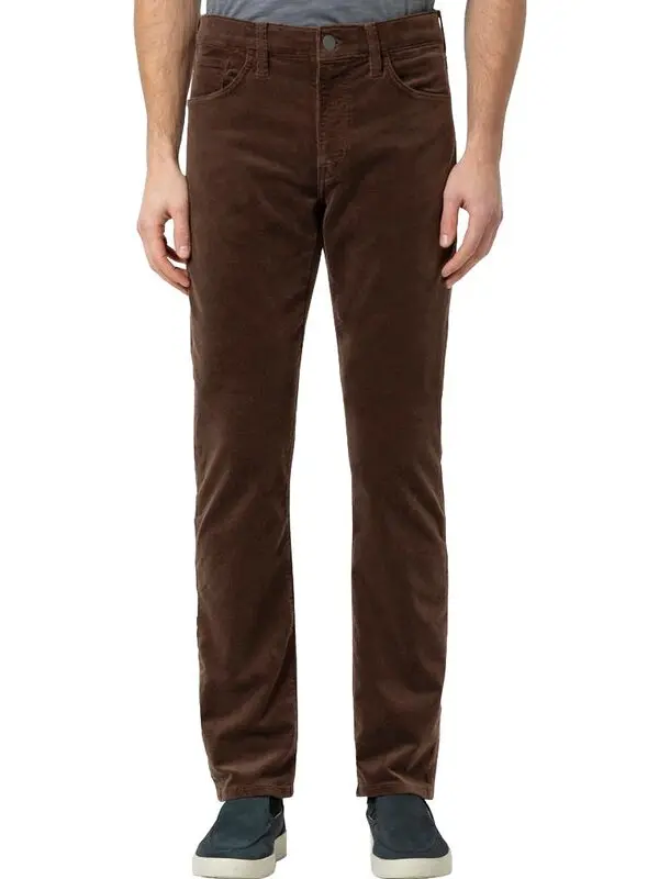 34 Heritage Charisma Relaxed Fit Corduroy Pants - Brown Cord