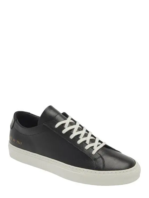 COMMON PROJECTS Achilles Contrast Sneakers - Black