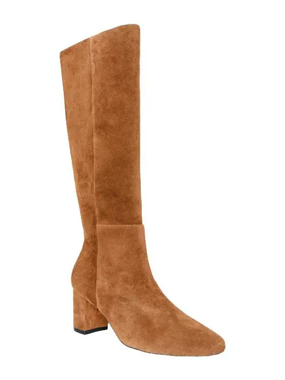 L'Agence Eugenie Knee High Boots - Buckskin Suede