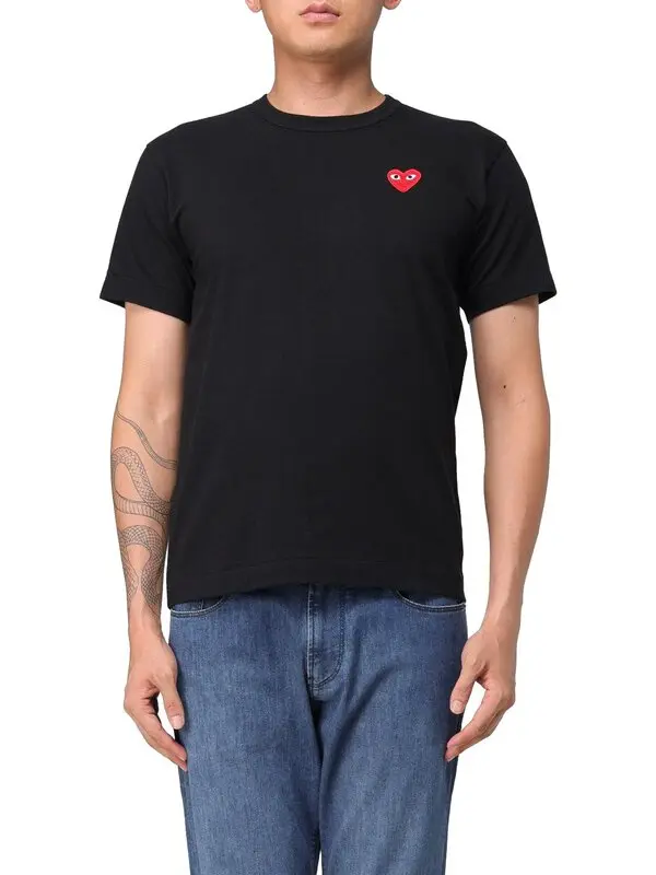 Play Comme Des Garcon T-shirt - Black