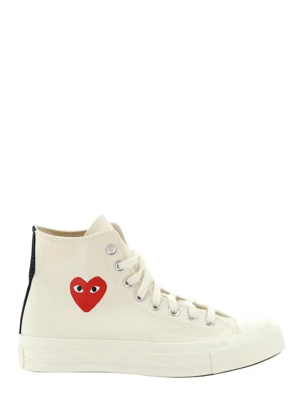 CONVERSE X COMME DES GARONS PLAY High Top Sneakers - White