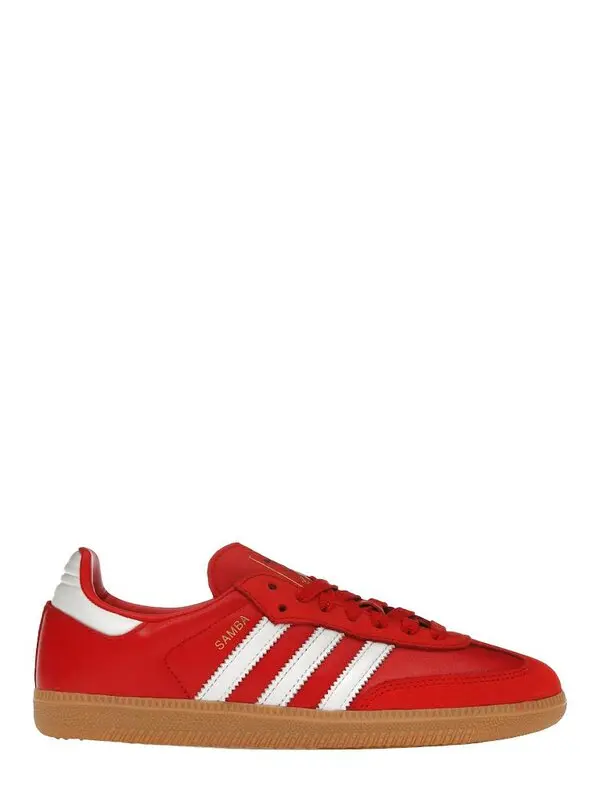 Adidas Samba Og Sneakers - White/better Scarelet Red/gum