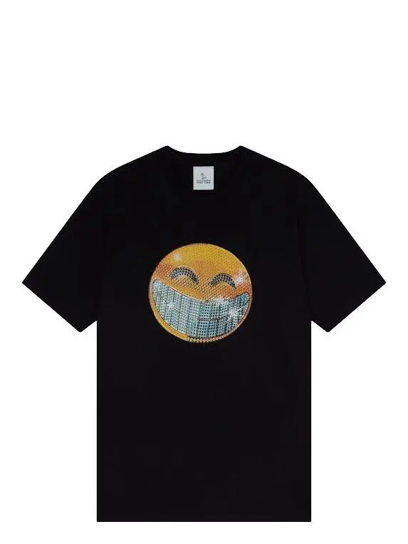 OVO Smiley Graphic T-shirt - Black
