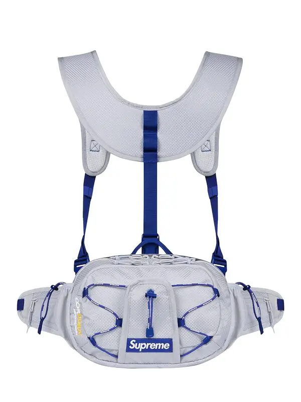 Supreme Harness Waist Bag - Silver