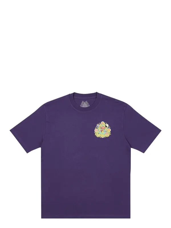 PALACE Graphic T-shirt - Purple