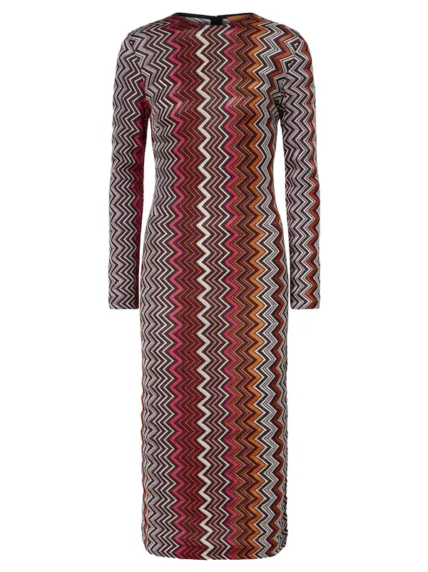 Missoni Zig Zag Midi Dress - Multicoloured
