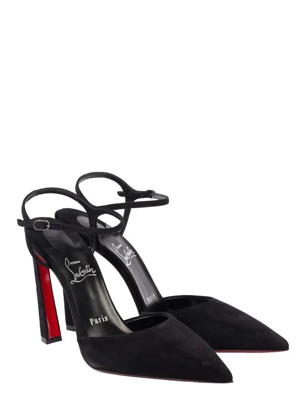 CHRISTIAN LOUBOUTIN Condora Riviera 100 Slingback Pumps - Black
