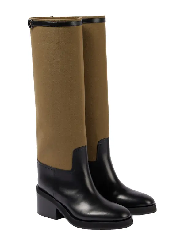 JIMMY CHOO Yasmin Knee-high Boots - Green