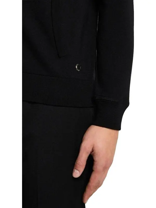 Stefano Ricci Cashmere Full-zip Sweater - Black