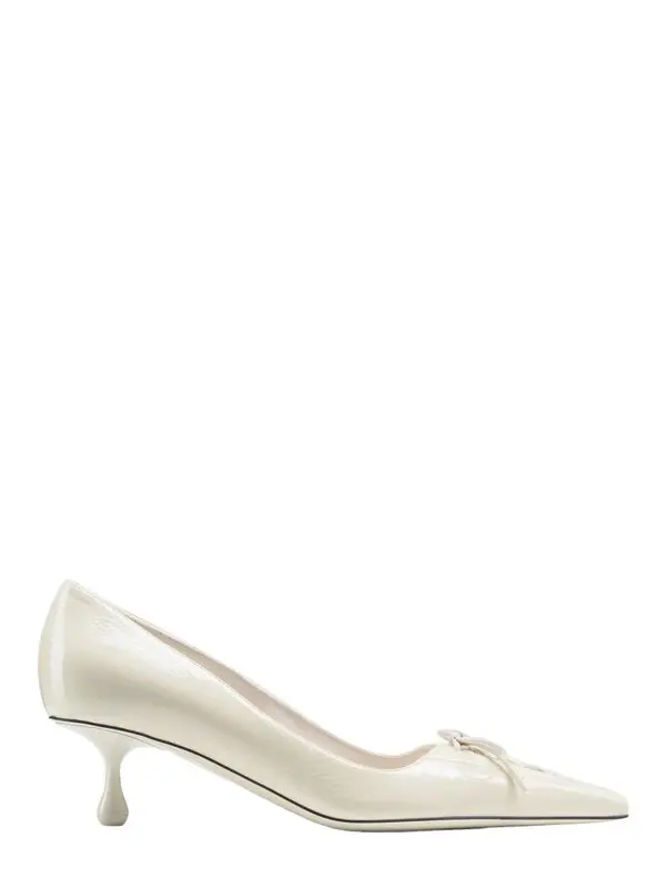 JIMMY CHOO Scarlett 50 Leather Pumps - Neutral