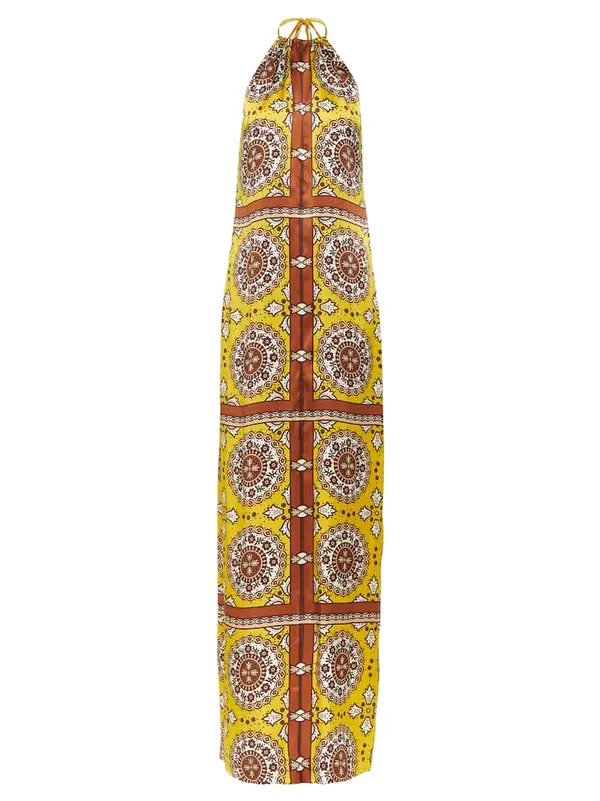NILI LOTAN Rigel Printed Maxi Dress - Multicoloured