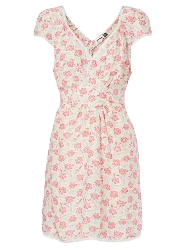 Rixo Alexandra Floral Mini Dress - Multicoloured