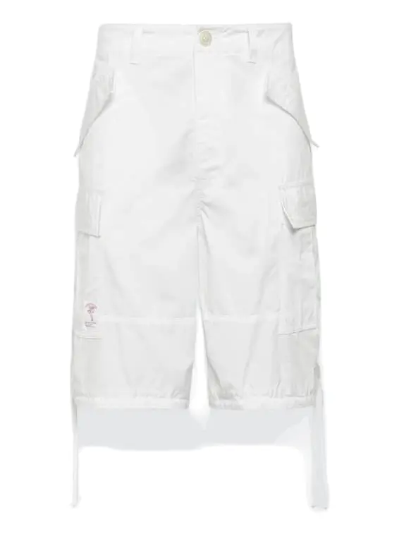 UNDERCOVERISM Cotton Cargo Shorts - White