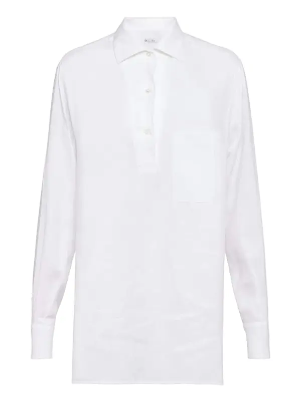 Loro Piana Flax Shirt - White