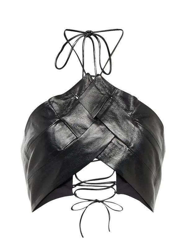 AYA MUSE Vortico Cropped Top - Black