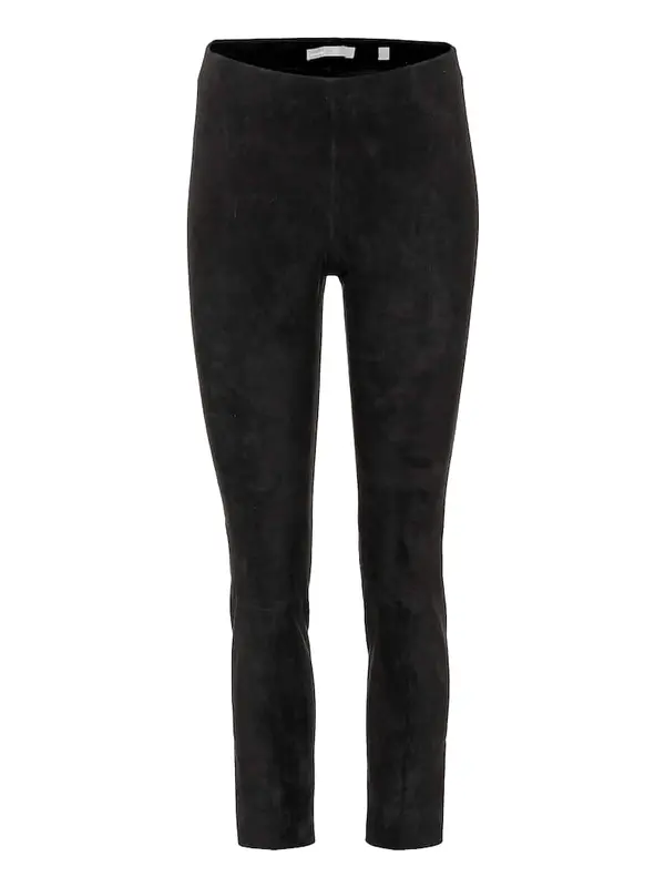 Vince Suede Leggings - Black