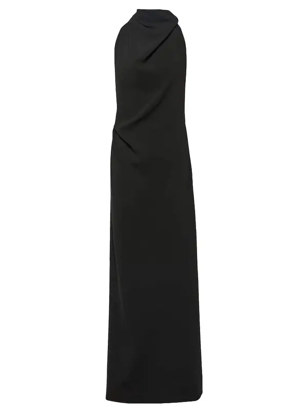 Proenza Schouler Crepe Maxi Dress - Black
