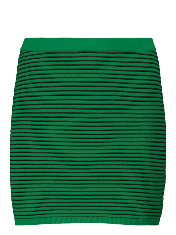 TROPIC OF C Sierra Striped Skirt - Green
