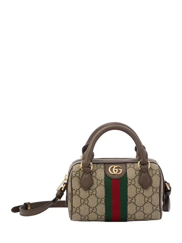 Gucci Ophidia Mini Gg Canvas Crossbody Bag - Multicoloured