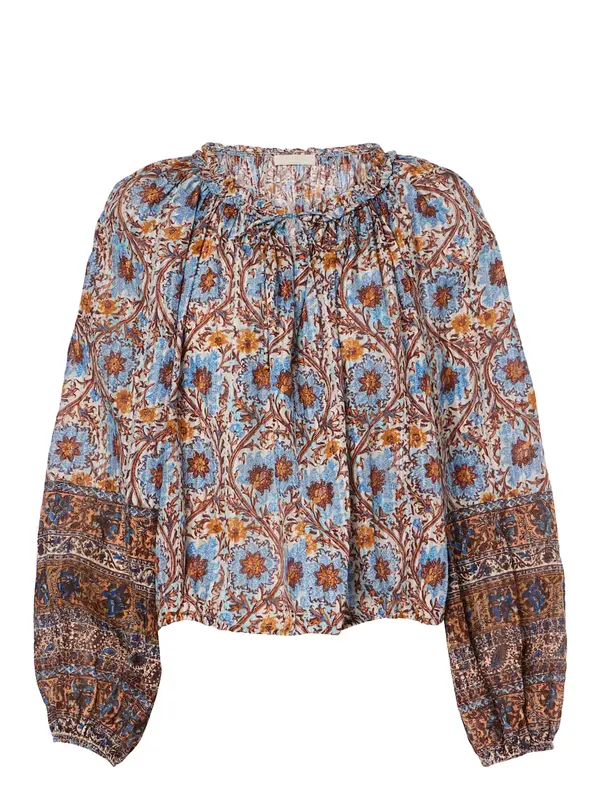 Ulla Johnson Silva Printed Blouse - Multicoloured