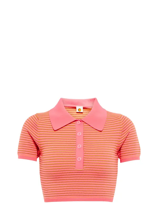 TROPIC OF C Sierra Striped Crop Top - Multicoloured