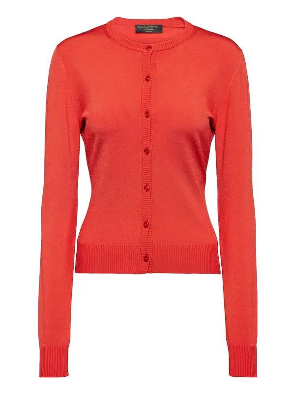 Dolce & Gabbana Capri Cardigan - Red