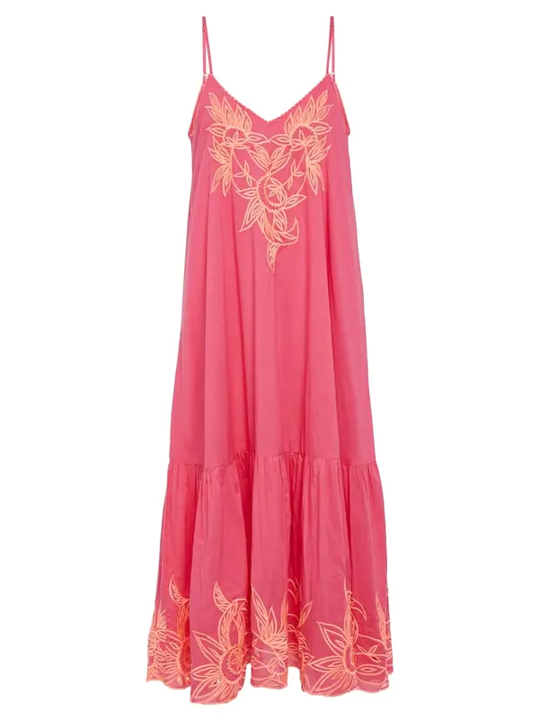 JULIET DUNN Colorblocked Maxi Dress - Multicoloured