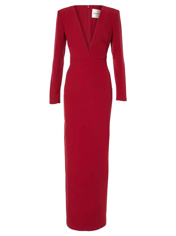 Roland Mouret Crepe Gown - Red