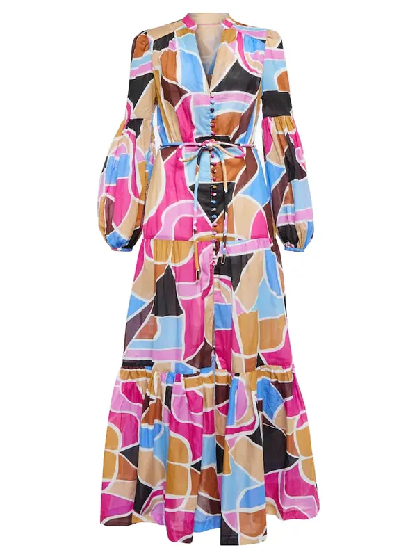 Rebecca Vallance Le Reve Printed Maxi Dress - Multicoloured