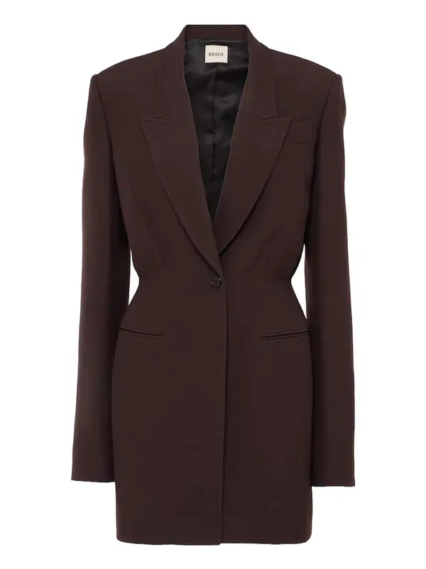 Khaite Beckett Blazer - Brown