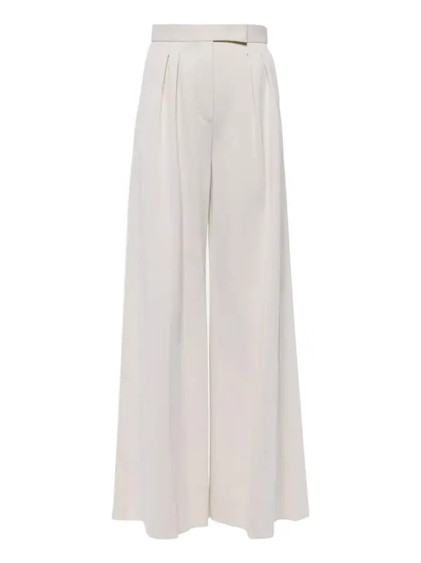 Max Mara Zinnia Wide-leg Pants - Beige