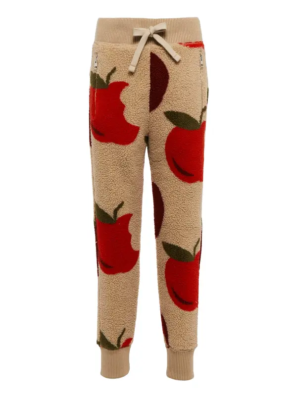 JW Anderson Printed Fleece Sweatpants - Multicoloured