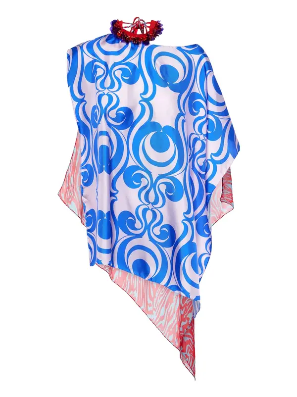 Dries Van Noten Embellished Printed Blouse - Multicoloured