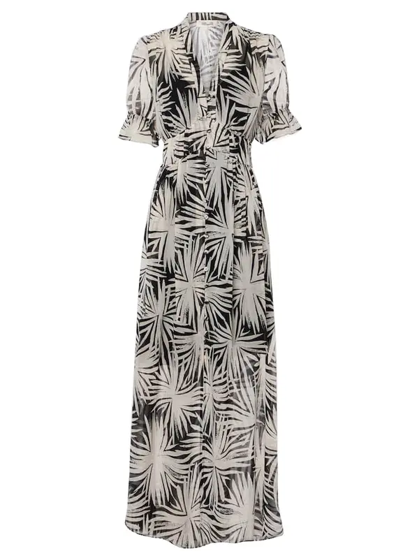 Diane Von Furstenberg Erica Printed Maxi Dress - Multicoloured