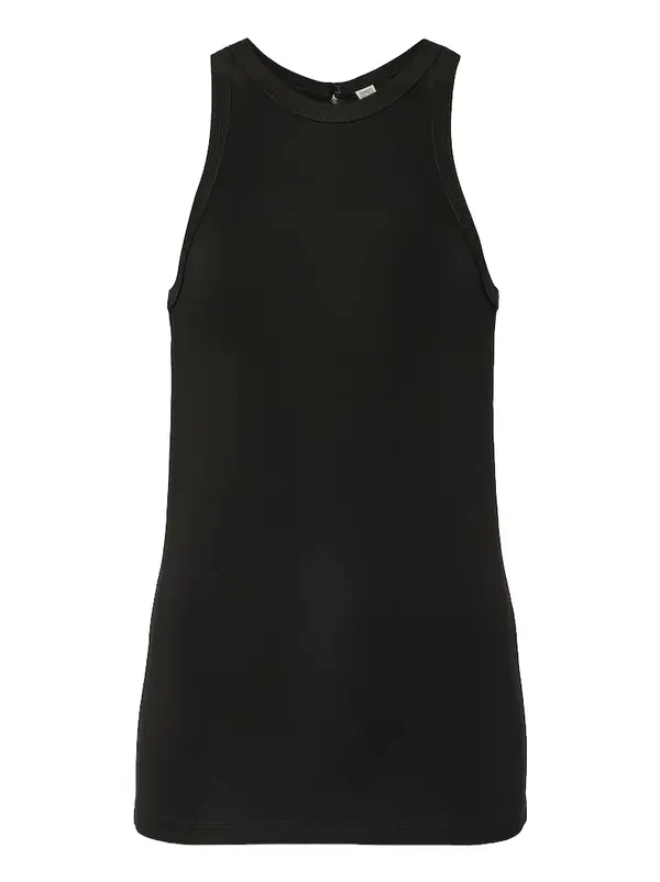 TOTEME Jersey Tank Top - Black