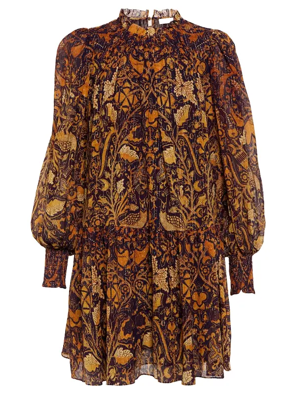 Ulla Johnson Maja Printed Minidress - Multicoloured