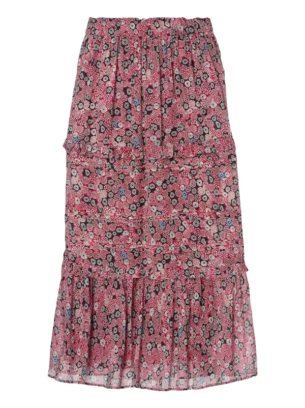 MARANT ETOILE Diya Maxi Skirt - Multicoloured