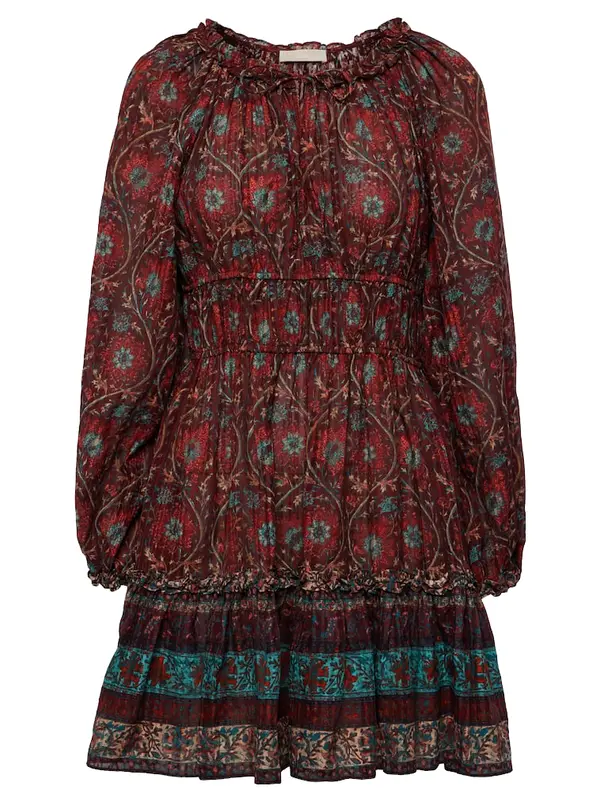 Ulla Johnson Val Floral Minidress - Multicoloured