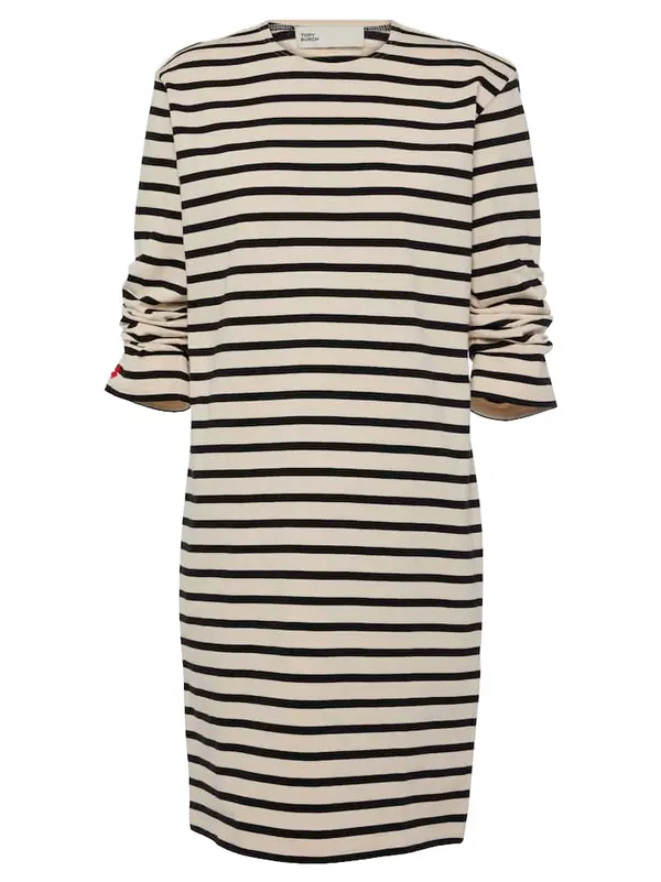 Tory Burch Striped Cotton Minidress - Multicoloured