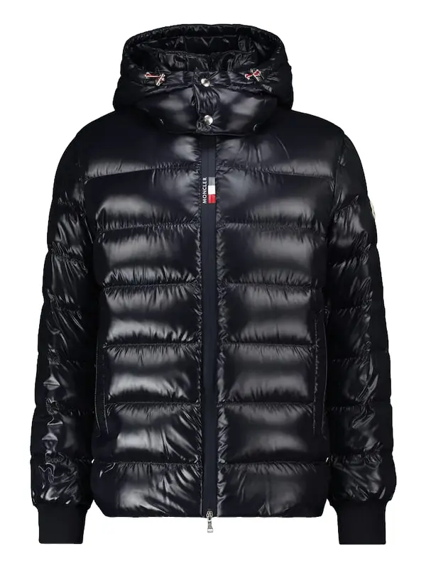 Moncler Cuvellier Quilted Down Jacket - Blue