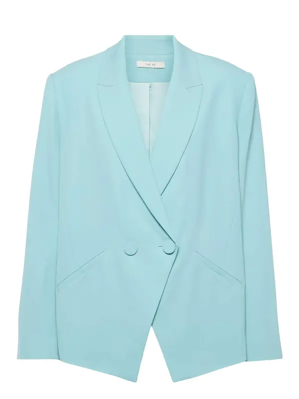 THE SEI Crepe Blazer - Blue