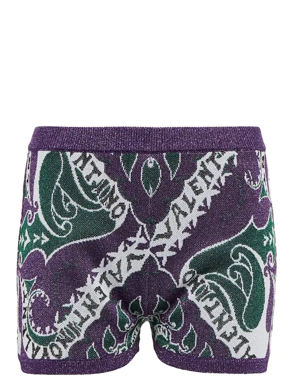 Valentino Garavani High-rise Printed Shorts - Multicoloured