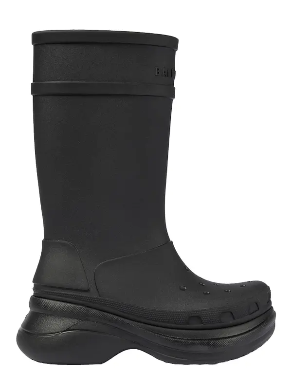 Balenciaga Crocs™ Boots - Black