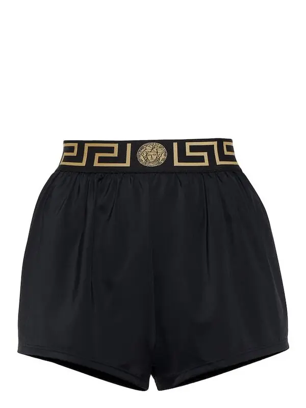 Versace Medusa Greca Shorts - Black