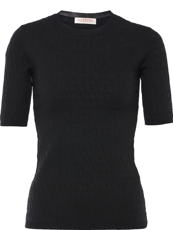 Valentino Garavani Toile Iconographe Sweater - Blue