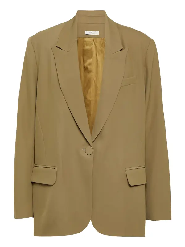 THE SEI Single-breasted Blazer - Brown