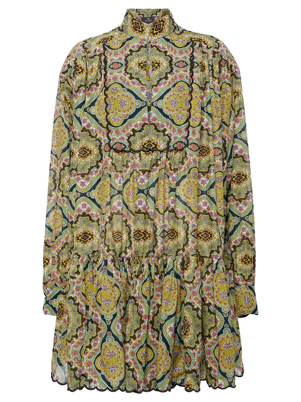 Etro Printed Cotton Shirt Dress - Multicoloured