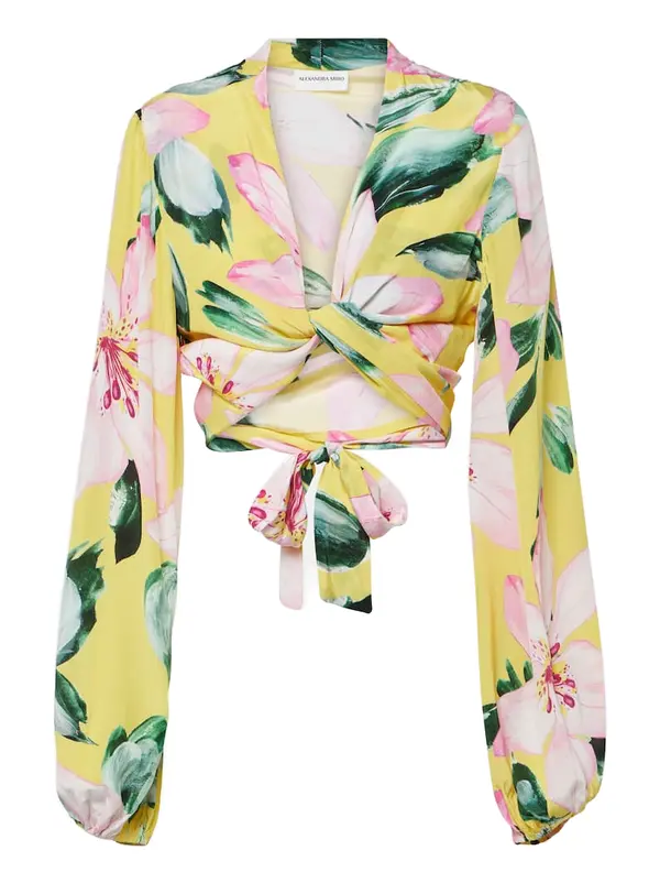 ALEXANDRA MIRO Tabitha Floral Top - Multicoloured