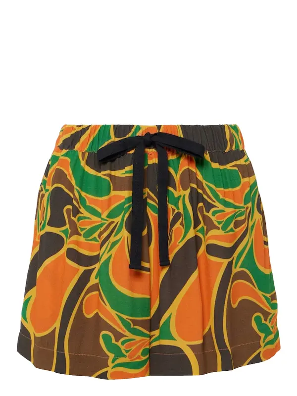 Faithfull The Brand Demi Printed Shorts - Multicoloured