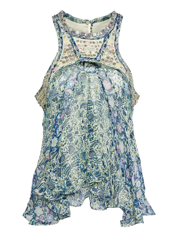 Isabel Marant Étoile Onyle Printed Top - Multicoloured